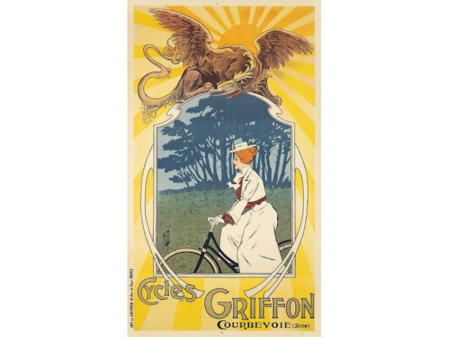 Cycles Griffon (1900)  reprodukcija A3