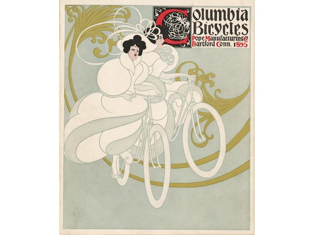 Columbia bicycles (1895)  reprodukcija A3