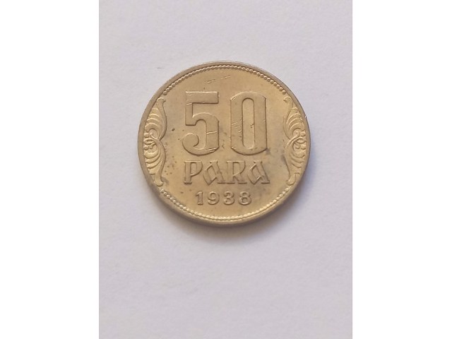 50 Para 1938.g - Kraljevina Jugoslavija -