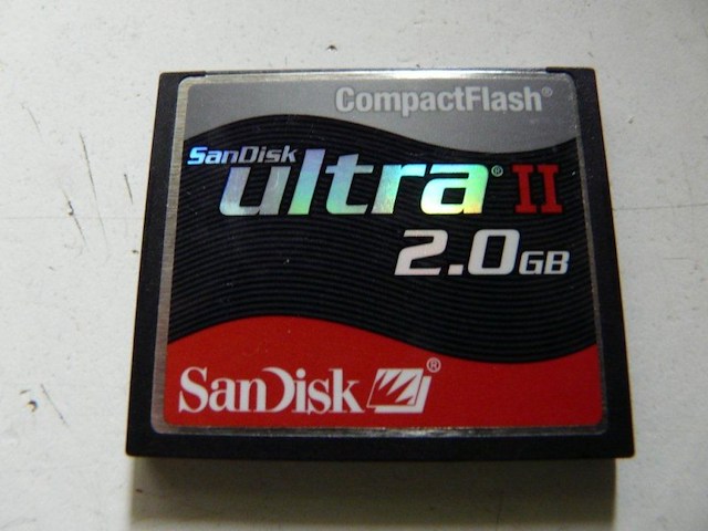 SanDisk II 2GB - Compact Flash CF memorijska kartica