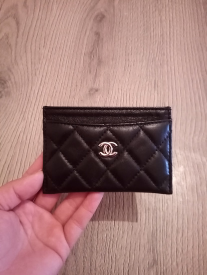 Chanel card holder