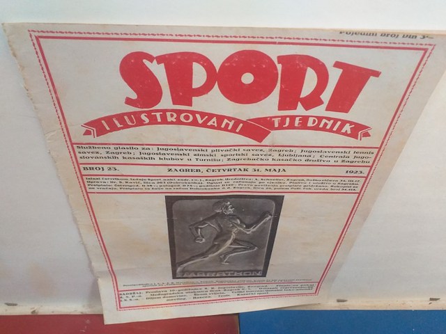 SPORT ILUSTROVANI TJEDNIK 1923 - maj BR.23