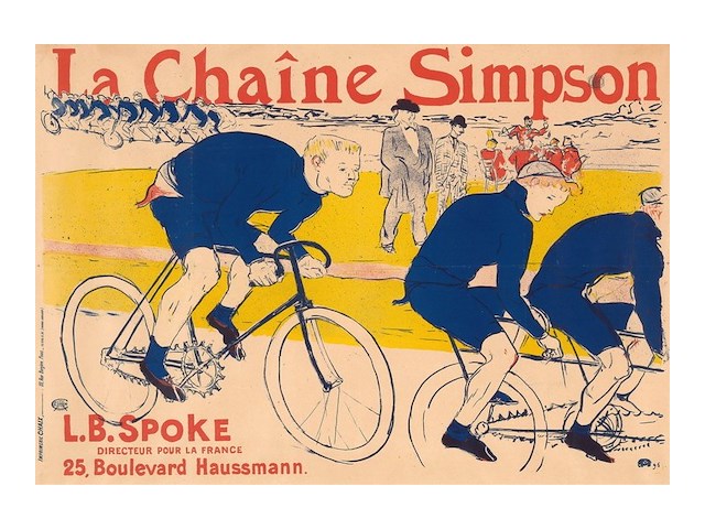 The Simpson (1896)  Toulouse-Lautrec  reprodukcija A3