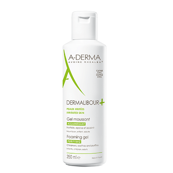 A-Derma Dermalibour Cica+penušavi gel 250ml