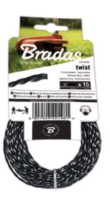 Rezna nit za trimere twist 1,6 mm x 15m