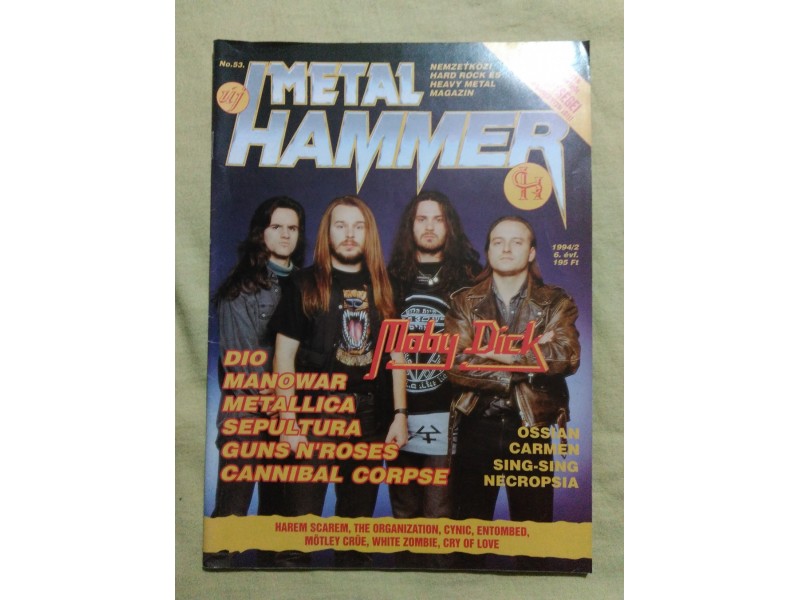 Metal Hammer februar 1994