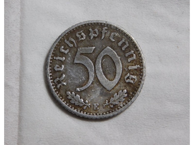 50 reichspfennig 1935 E