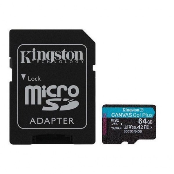 Kingston Canvas Go Plus SDCG3/64GB