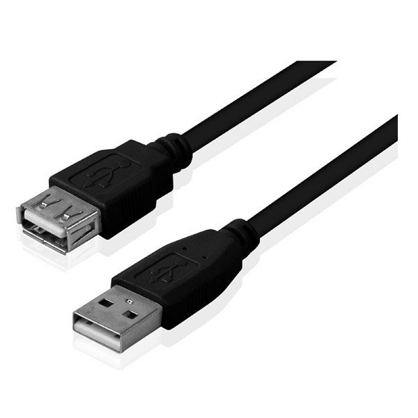 E-GREEN 2.0 USB A - USB A M/F 5m