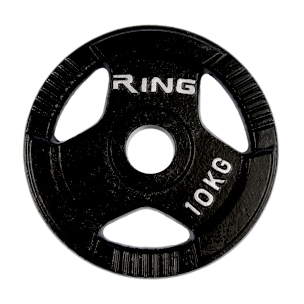 RING Olimpijski tegovi liveni sa hvatom 1x10kg RX PL14-10 (Rasprodato!)