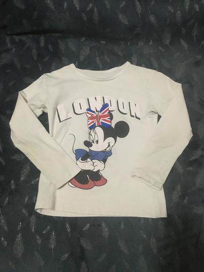 Bela decija majica sa Minnie Mouse