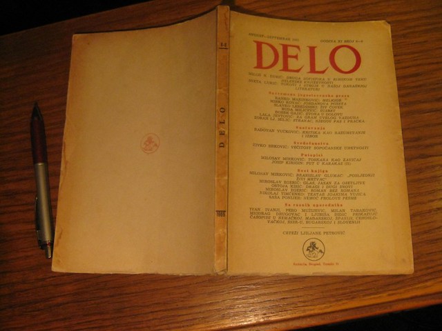 DELO  8 - 9 / 1965