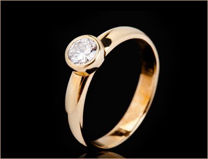 Verenički prsten žuto zlato