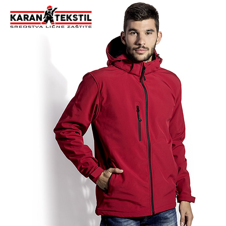 Softshell Jakna Sa Skidajućom Kapuljačom PROTECT MEN