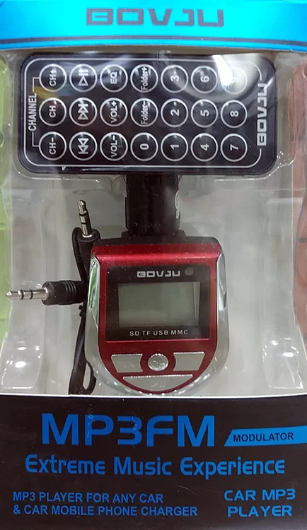 FM MP3 modulator za auto – Bovju