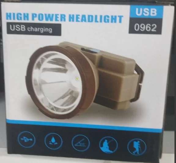 Lampa za glavu na USB punjenje