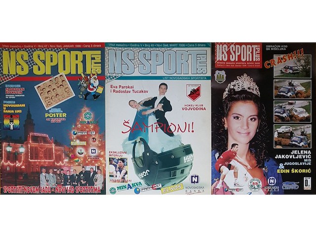 NS Sport Plus Br.47,49 i 56 1997/98