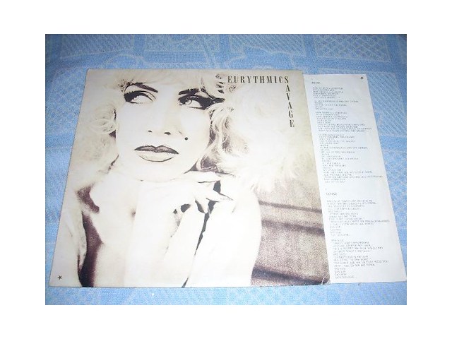 Eurythmics - Savage LP Jugoton 1987.