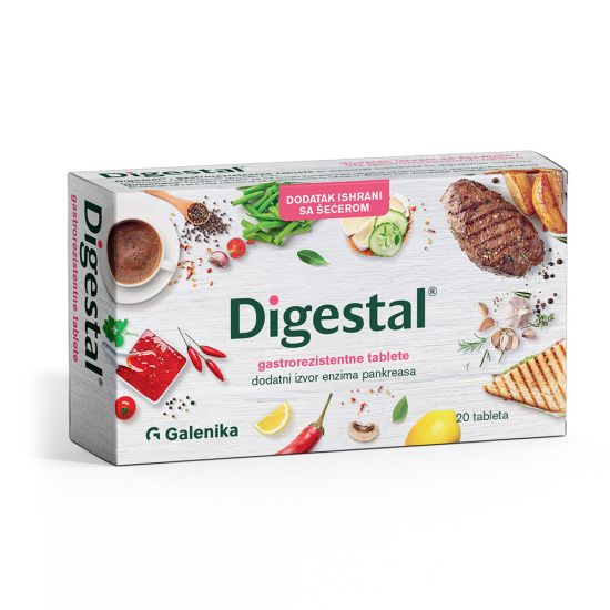 Digestal, 20 tableta