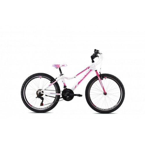 Dečiji bicikl Capriolo Diavolo dx 400 belo-pink