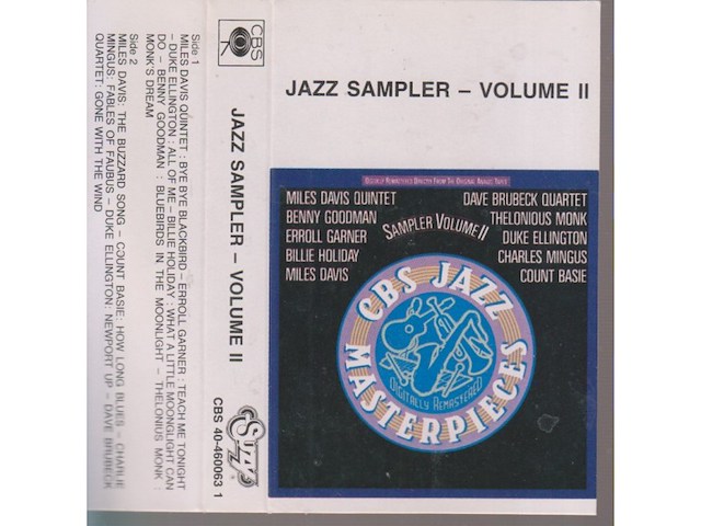 JAZZ SAMPLER VOLUME 2 / Miles Davis, Billie Holiday