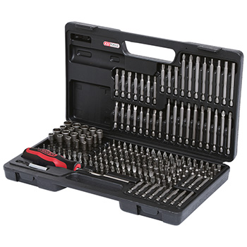 KS Tools set bitova 208 kom 1/4" 911.2008