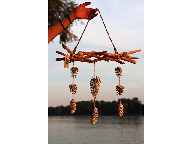 Vintage-Boho Wind catcher-Handmade