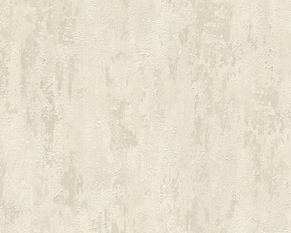 A.S. Création Wallpaper «Concrete, Beige, Cream, Metallic» 326514