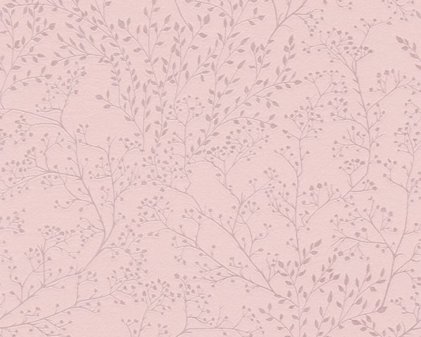 A.S. Création Wallpaper «Floral, Pink» 381002