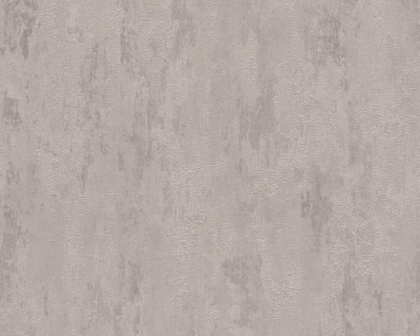 A.S. Création Wallpaper «Uni, Cream, Grey, Metallic» 380441