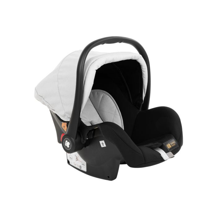Kikka Boo Autosedište 0+ (0-13 kg) AMAIA light grey
