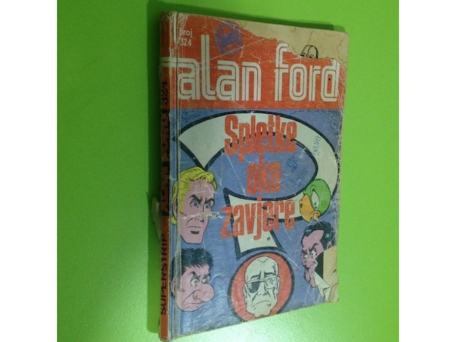Alan Ford Spletke oko zavjere br 324