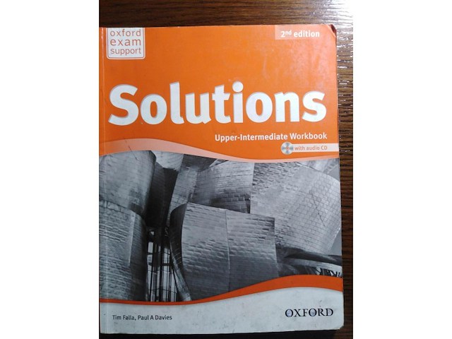 Engleski Solutions Upper Intermediate Workbook 2nd edit