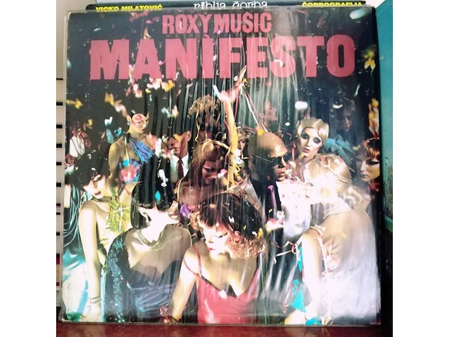 Roxy Music - Manifesto Lp Uk 1979.