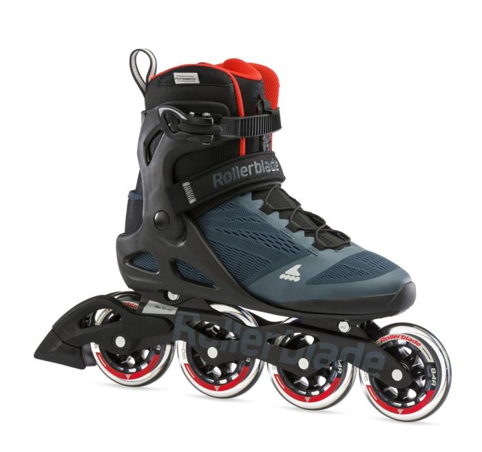 ROLERI ROLLERBLADE MACROBLADE 90 orion blue-spicy orange