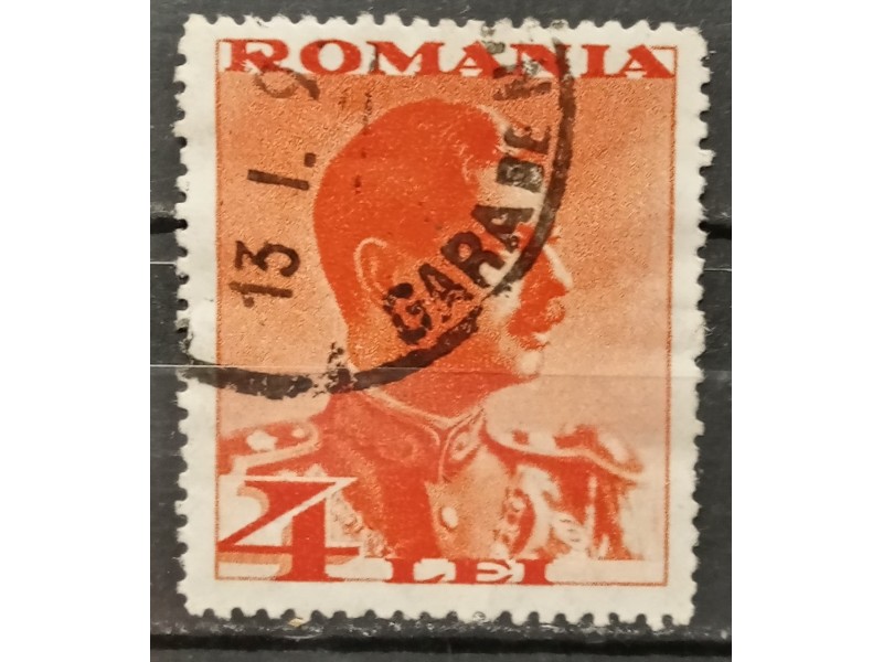 RUMUNIJA 1934 - KRALJ KAROLL II