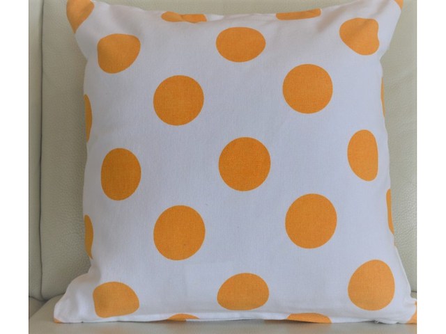 Jastučnica Polka yellow 40x40