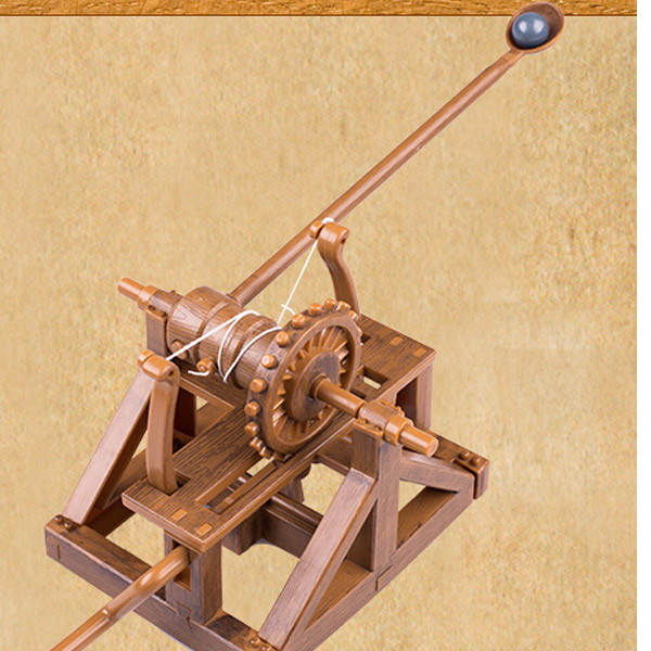 3D Leonardo Da Vinci Catapult E272