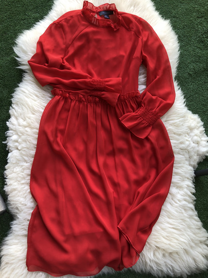 Primark crvena haljina