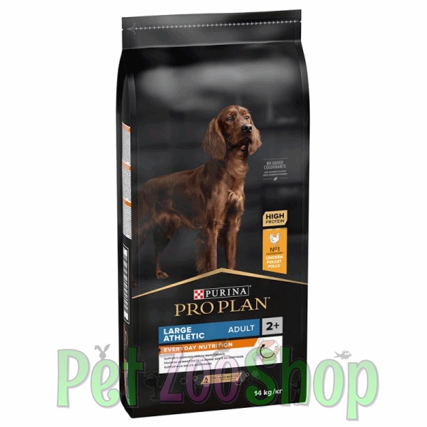 PRO PLAN Dog Large Athletic Adult, Piletina 14kg