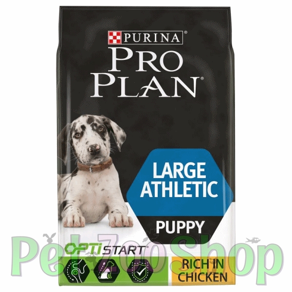 PRO PLAN Dog Large Athletic Puppy, Piletina