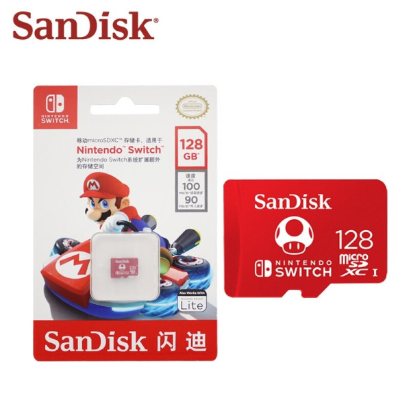 SanDisk SDXC 128GB micro 100MB/s za Nintendo Switch