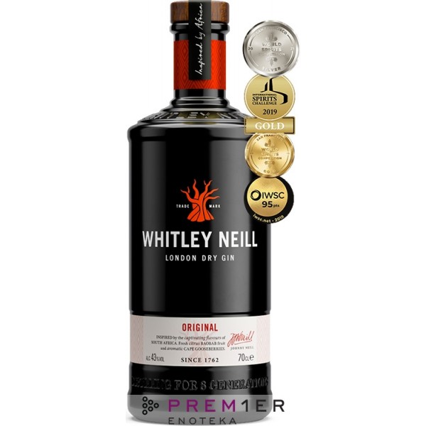 Whitley Neill London Dry Gin 0.70l