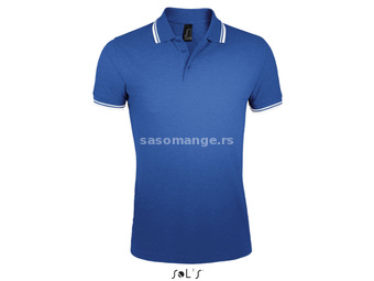 Polo majica za muškarce veličina XXL Sols Pasadena Royal Blue/White 00577