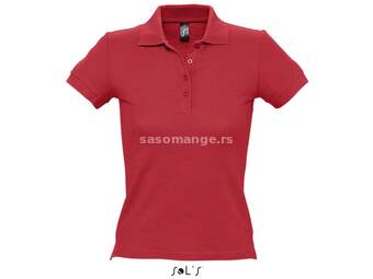 Polo majica za žene Sols People Red veličina S 11310