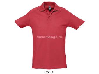 Sols Polo majica za muškarce Spring II Red veličina L 11362