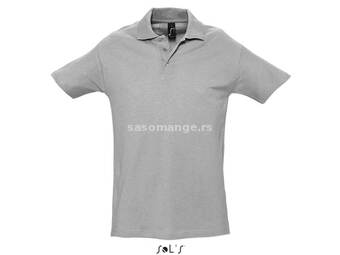 Sols Polo majica za muškarce Spring II Grey Melange veličina XXL 11362