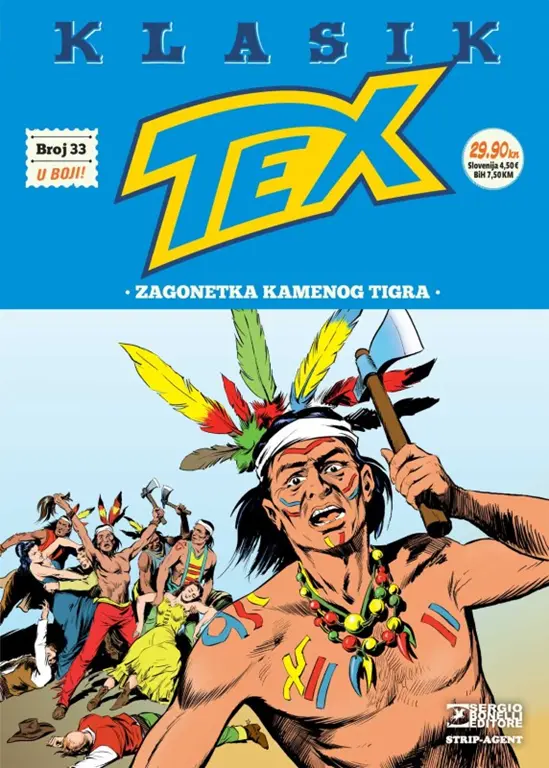 Strip agent TEX KLASIK 33-Zagonetka kamenog tigra