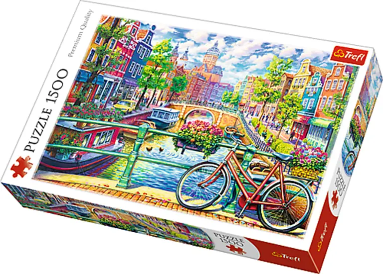 Trefl T26149 Trefl puzzle 1500 - Amsterdam canal