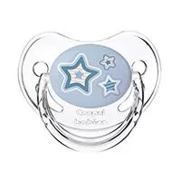 Canpol Orthodontic babies silikonska varalica 0-6M 22/565 Stars newborn Baby